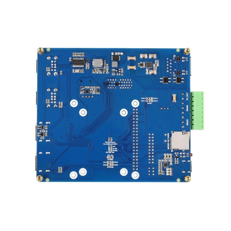 Waveshare Compute Module IO Board with PoE Feature for Raspberry Pi CM4 ...