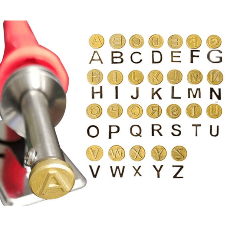 Wood Burning Solder Tips Uppercase Alphabet Chiseled Tips Blades ...