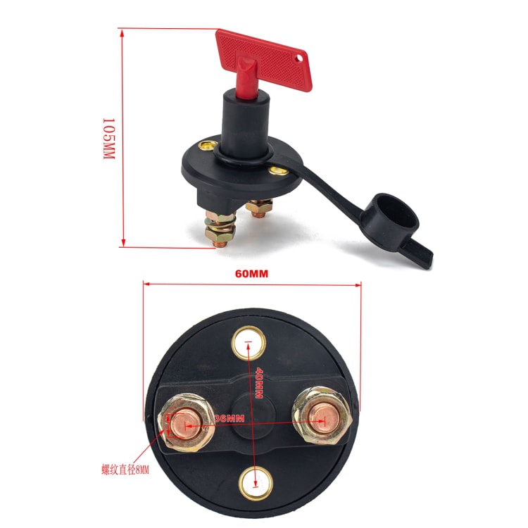 200A Car Battery Selector Isolator Disconnect Switch | Bigupgadgets