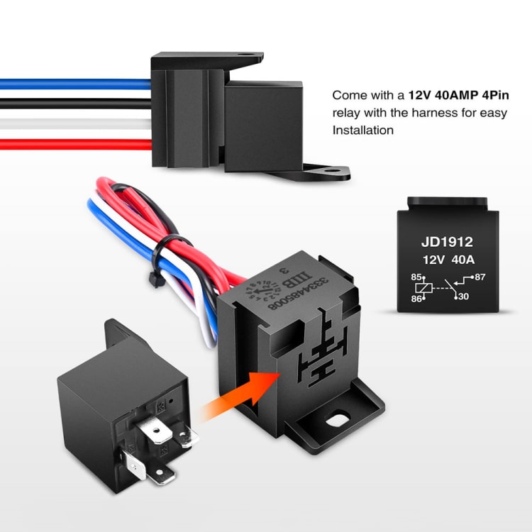 12V Car Racing Ignition Switch Panel with Start Button & Relay ...