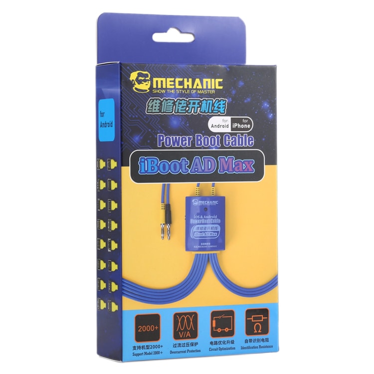 iBoot AD Max Mobile Phone Repair Power Test Cable for iPhone/Android ...