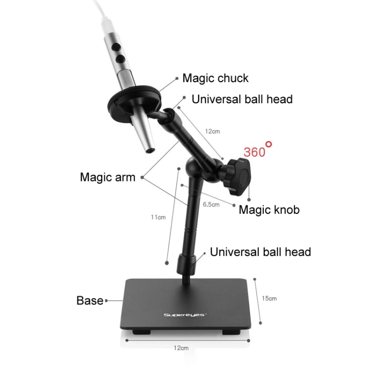 5M Digital Electron Microscope Dermatoscope, Spec: B008, Non-Waterproof ...