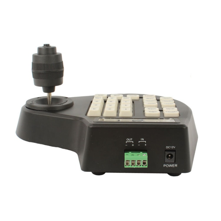 Analog Coaxial Dome Control Keyboard RS485 PTZ, 3 Axis (UK Plug ...