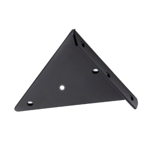 Invisible Load Bearing Triangle Wall Shelf Bracket, 170x130mm, Black ...